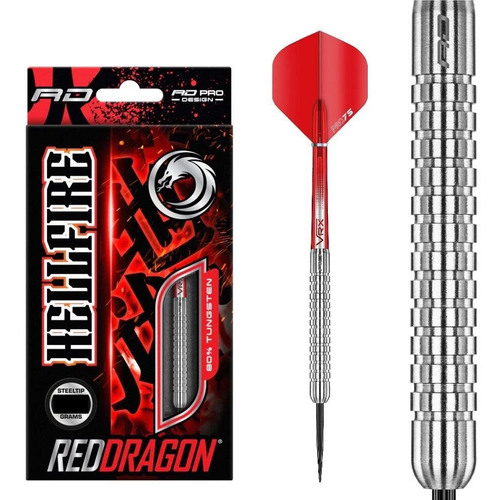 Red Dragon Hell Fire A % 80 Tungsten Çelik Uçlu Dart Oku 22